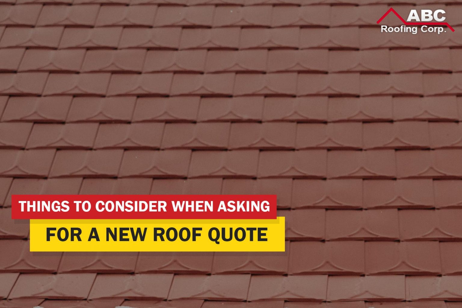 Consider These Four Things When Requesting A New Roof Quote