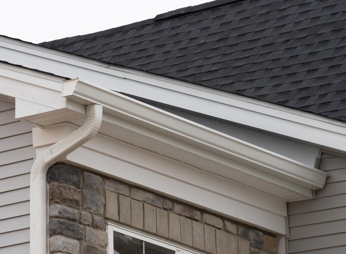 Gutters-And-Downspouts-inspection - ABC Roofing Corp.