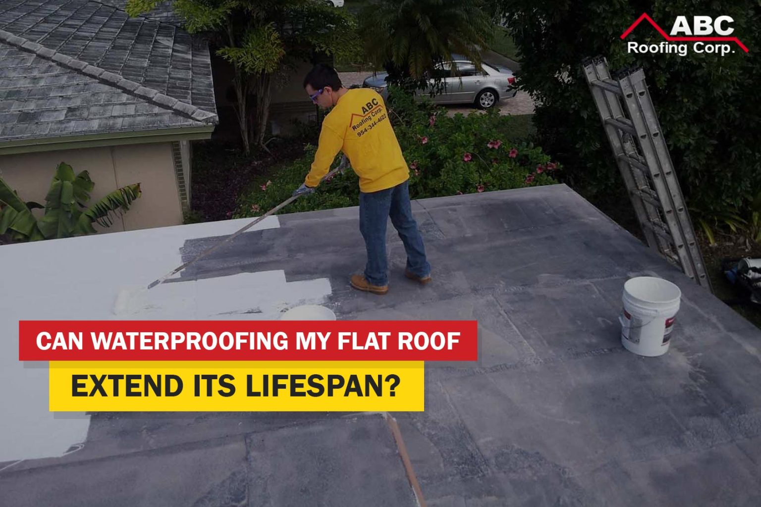 Why Waterproofing Your Flat Roof Improves Its Lifespan